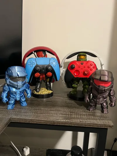 Master chief - Gamer Mini Figure by Lawson3D MakerWorld: Download Free ...