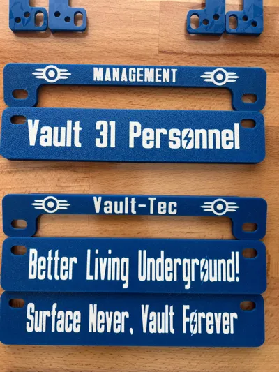 Car License Plate Frame - Free 3D Print Model - MakerWorld