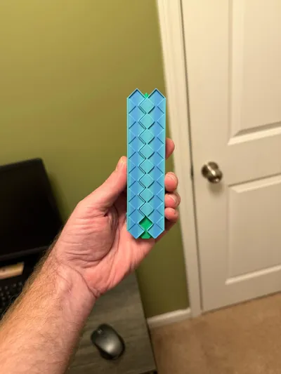 Minecraft Butterfly Knife Fidget Toy - Free 3D Print Model - MakerWorld