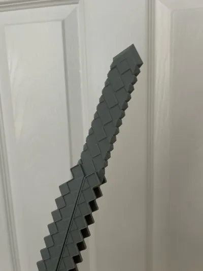 Minecraft Butterfly Knife Fidget Toy - Free 3D Print Model - MakerWorld
