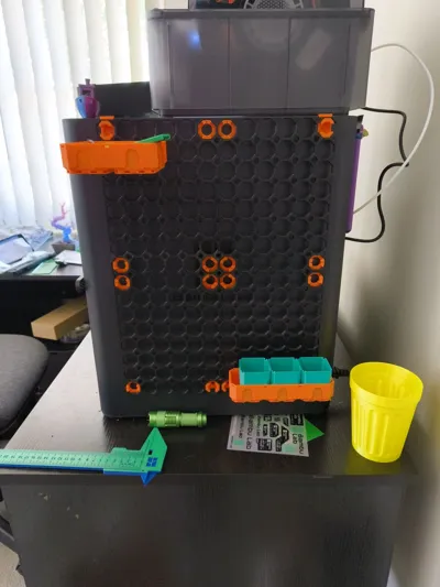P1S / X1 MultiBoard Panel + Connectors + Hooks + Box - Free 3D Print ...