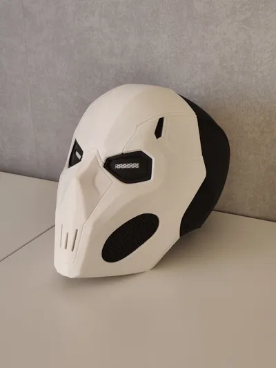 Taskmaster textured helmet by Budwin MakerWorld: Download Free 3D Models