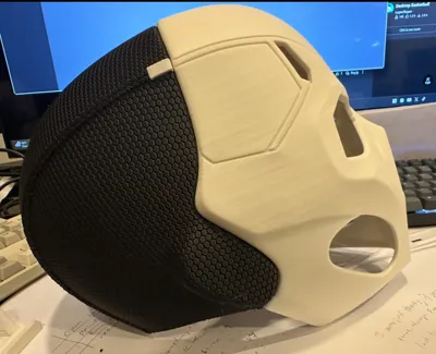 Taskmaster textured helmet by Budwin MakerWorld: Download Free 3D Models