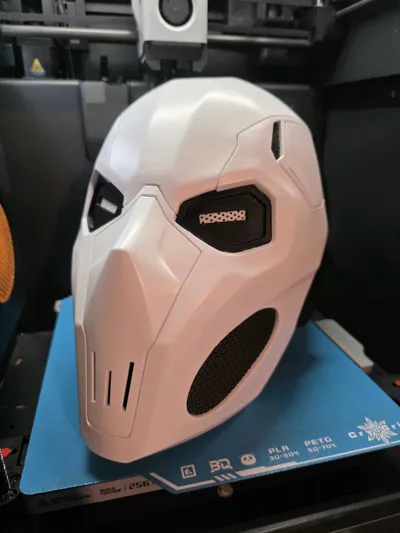 Taskmaster textured helmet by Budwin MakerWorld: Download Free 3D Models