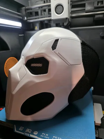 Taskmaster textured helmet by Budwin MakerWorld: Download Free 3D Models