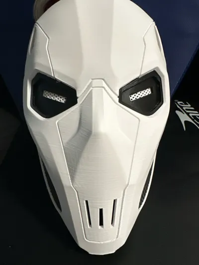 Taskmaster textured helmet by Budwin MakerWorld: Download Free 3D Models