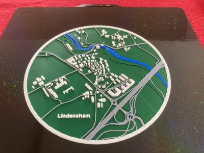 Personalized 3D Map - Free 3D Print Model - MakerWorld