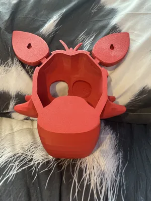 Foxy Mask - Wall Mounted - Five Nights at Freddy's by Faran3D ...