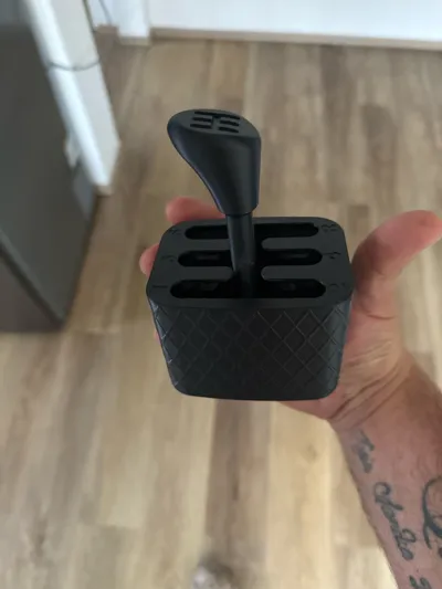 Gear Shift Fidget Toy XXL - Print In Place - Free 3D Print Model ...