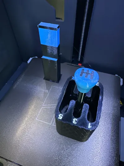 Gear Shift Fidget Toy XXL - Print In Place by Maker Making MakerWorld ...