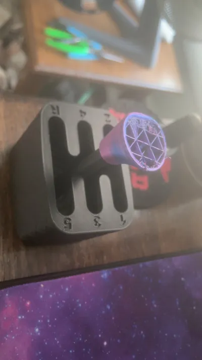 Gear Shift Fidget Toy XXL - Print In Place by Maker Making MakerWorld ...