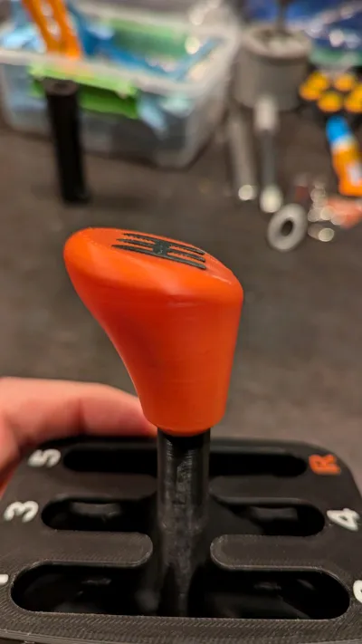 Gear Shift Fidget Toy XXL - Print In Place - Free 3D Print Model ...