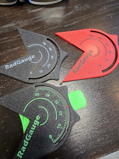 Radius Gauge (RadGauge) - Free 3D Print Model - MakerWorld