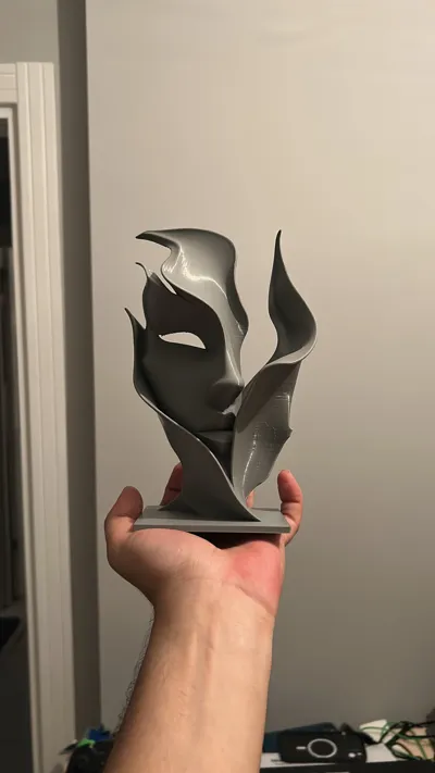 Abstract Face - Free 3D Print Model - MakerWorld