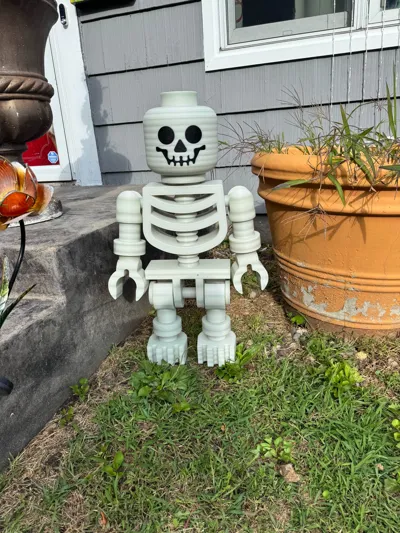 Brick Giant Skeleton - Free 3D Print Model - MakerWorld