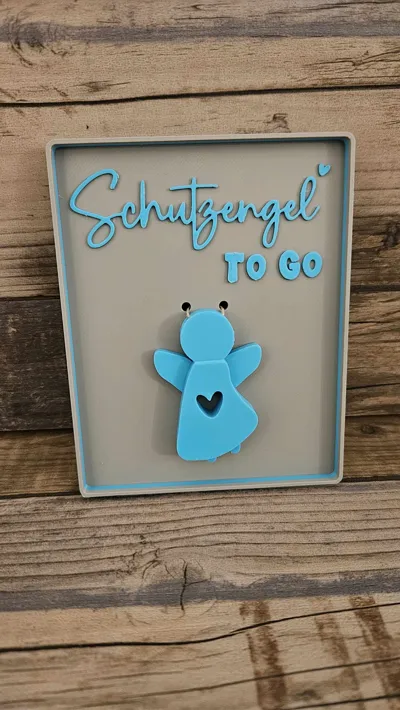 Guardian Angel to go - Free 3D Print Model - MakerWorld