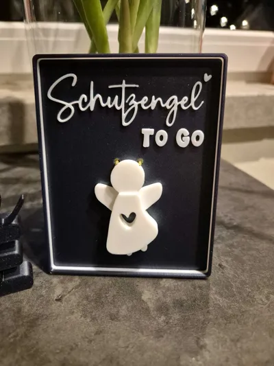 Guardian Angel to go - Free 3D Print Model - MakerWorld