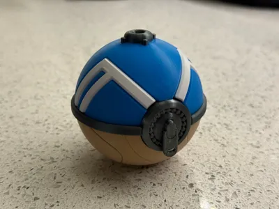 Feather Ball (Hisui) - Free 3D Print Model - MakerWorld