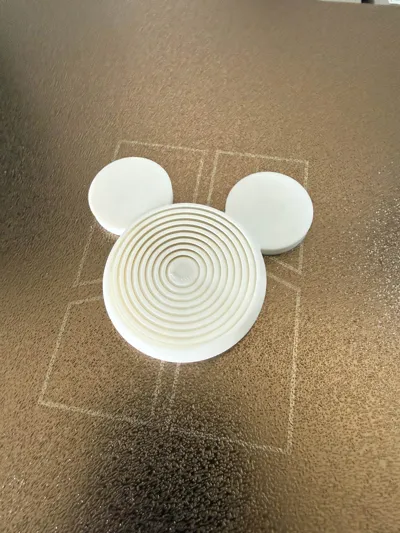 Magnetic Mickey Hexagon Fidget - Disney Pixie Dust - Free 3D Print ...