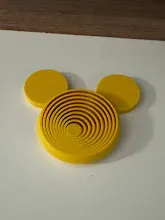 Magnetic Mickey Hexagon Fidget - Disney Pixie Dust - Free 3D Print ...