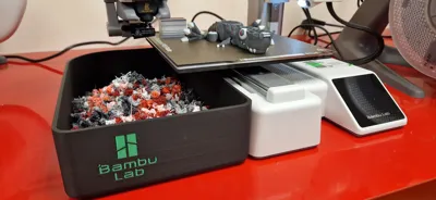 A simple “poop” tray for Bambu Lab A1 mini by marto7404 - MakerWorld