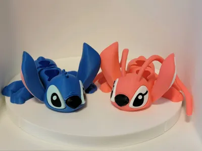 Articulated Angel (Stitch) NOAMS - Free 3D Print Model - MakerWorld