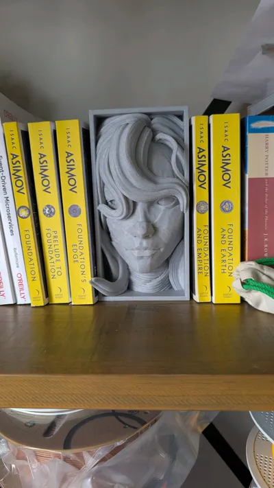 Alicia Book Nook and Wall Mount by Treddigineer MakerWorld: Download ...