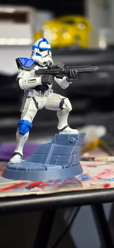 Clone Trooper 2 - Free 3D Print Model - MakerWorld