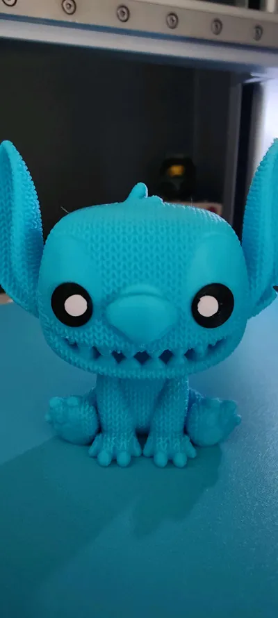 Cute Knitted Funko Stitch - NO AMS by AK MakerWorld: Download Free 3D ...