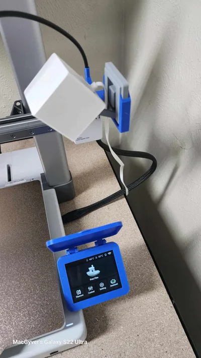 Bambu A1 and A1 Mini Wyze Cam V2 base mount by JohnPepsi MakerWorld ...