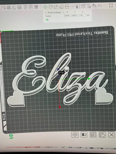 Parametric Decorative names - Free 3D Print Model - MakerWorld