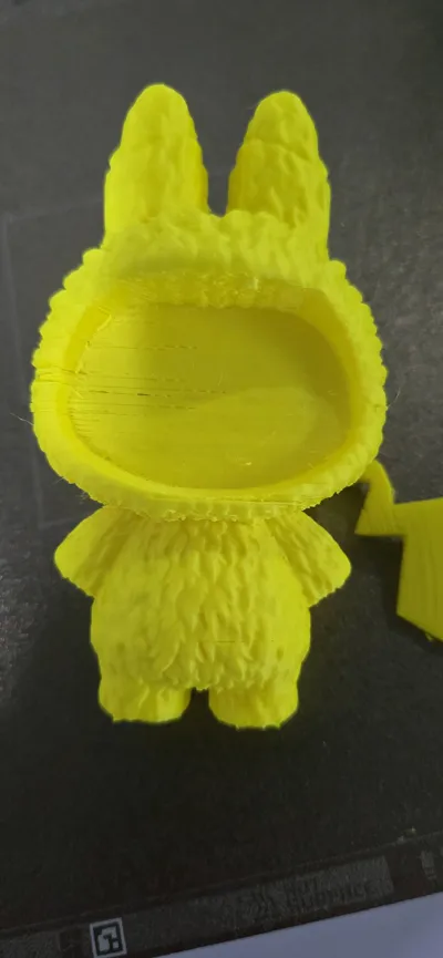 Labubu pikachu - Free 3D Print Model - MakerWorld