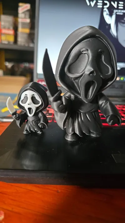 Ghostface Chibi Villain by ChainsawGraphics MakerWorld: Download Free ...