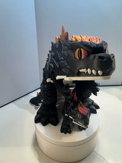 Godzillix – The Ultimate Flexi Godzilla !! - Free 3D Print Model ...