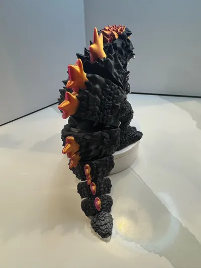 Godzillix – The Ultimate Flexi Godzilla !! - Free 3D Print Model ...