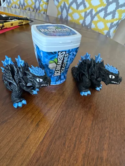 Godzillix – The Ultimate Flexi Godzilla !! - Free 3D Print Model ...