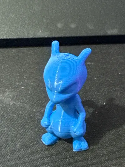 Little Mewtwo-print 30min- keychain Pokemon - Free 3D Print Model ...