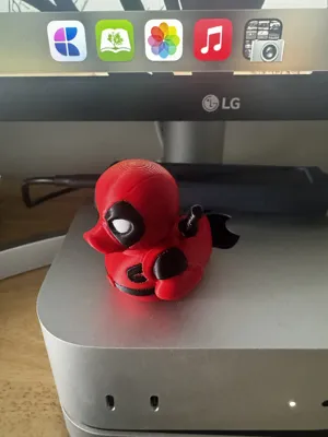 Deadpool Duck by Salvadori MakerWorld: Download Free 3D Models