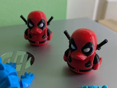 Deadpool Duck by Salvadori MakerWorld: Download Free 3D Models