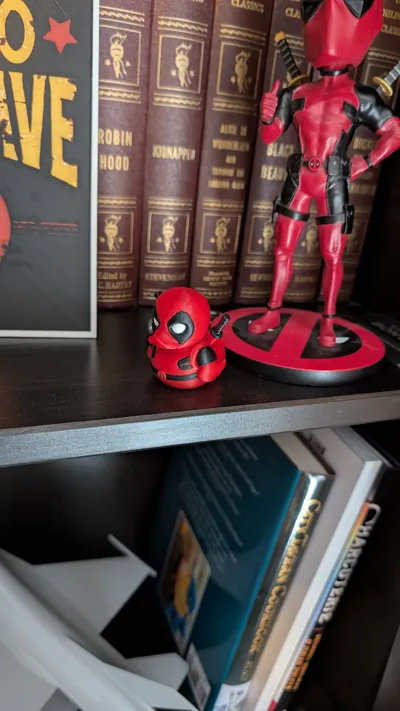 Deadpool Duck by Salvadori MakerWorld: Download Free 3D Models