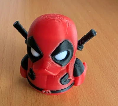 Deadpool Duck by Salvadori MakerWorld: Download Free 3D Models