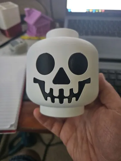 Mega Brick Skeleton (10:1 scale) - Free 3D Print Model - MakerWorld