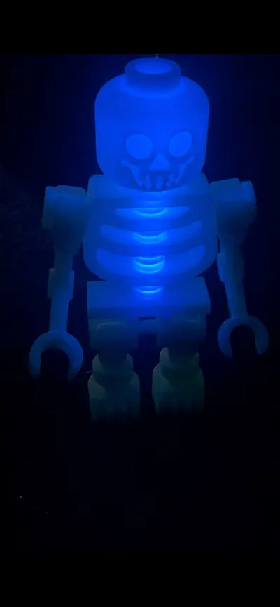 Mega Brick Skeleton (10:1 scale) - Free 3D Print Model - MakerWorld