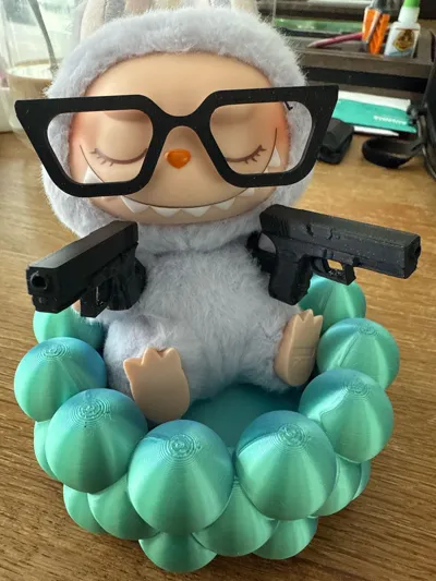 Labubu Gun by ThePLAhaus MakerWorld: Download Free 3D Models