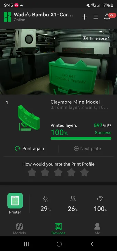 Claymore Mine Model by Marek Tomaszewicz MakerWorld: Download Free 3D ...