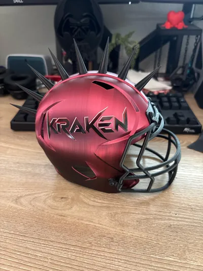 Wearable Football Helmet – PUNK & Standard - Free 3D Print Model ...