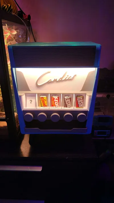 RetroBites Vending Machine - Free 3D Print Model - MakerWorld
