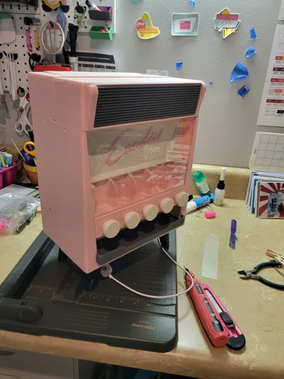 RetroBites Vending Machine - Free 3D Print Model - MakerWorld