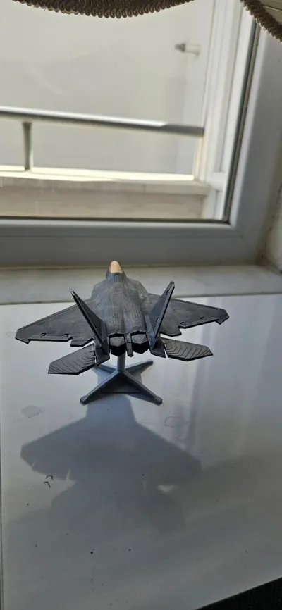 F 22 Raptor Free 3d Print Model Makerworld