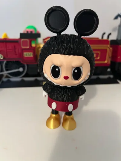 mibubu labubu, Labubu, Mickey Mouse, Mickey, Mibubu, Disney by 从天而降的兔子 ...